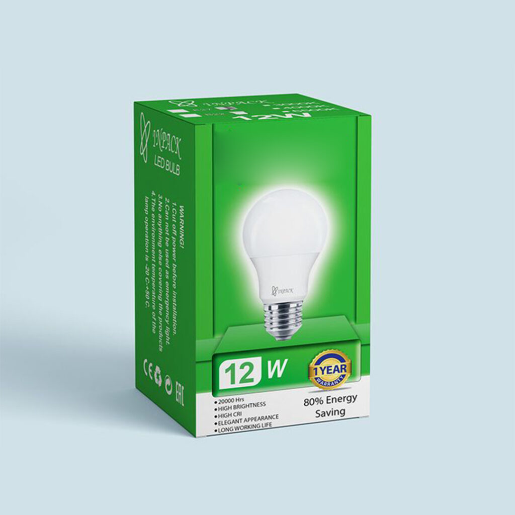 Cardboard LED Bulb Packaging Boxes Wholesale | SCB