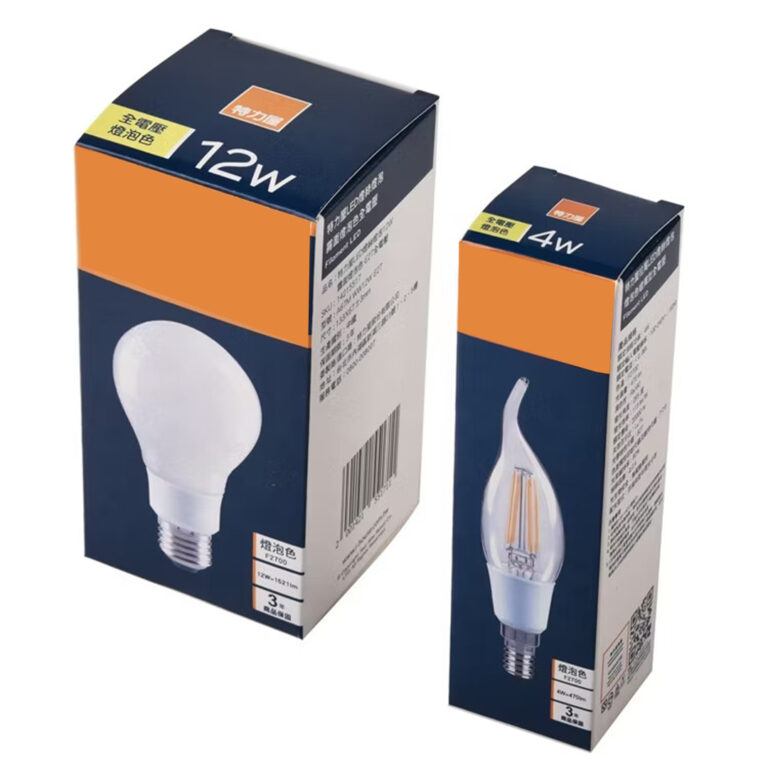 Cardboard LED Bulb Packaging Boxes Wholesale | SCB