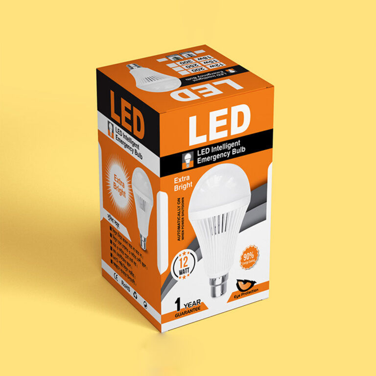 Cardboard LED Bulb Packaging Boxes Wholesale | SCB